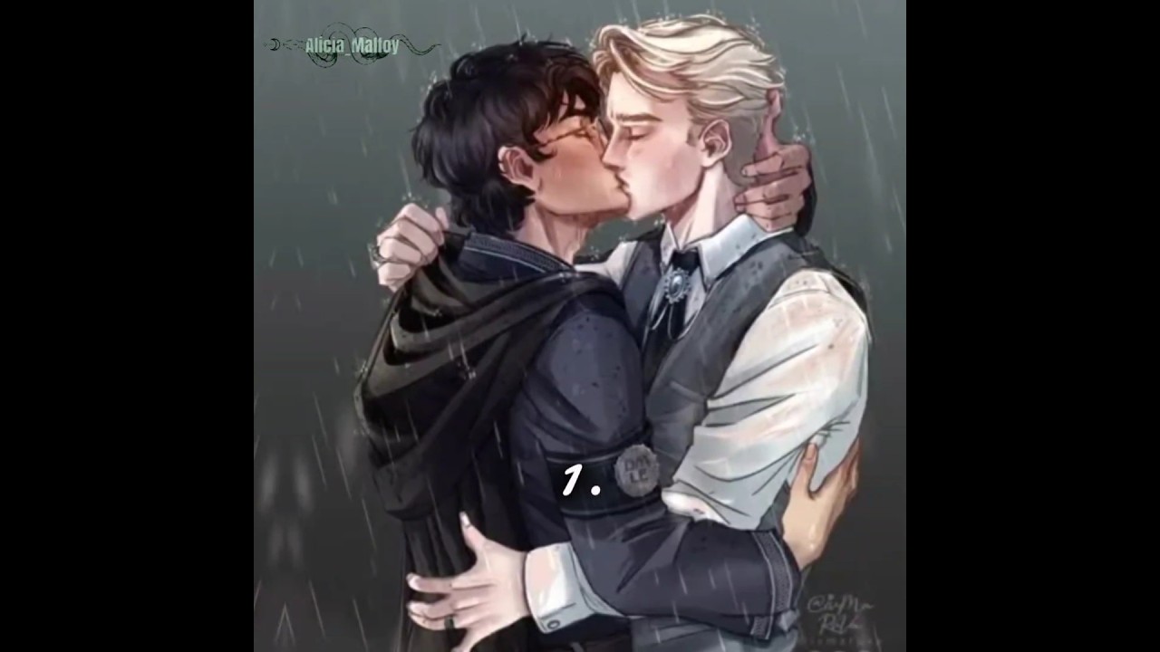 My top 15 fav Drarry pics #drarry #dracoxharry #drarryfanart #capcutinterest #harrypotter #capcut