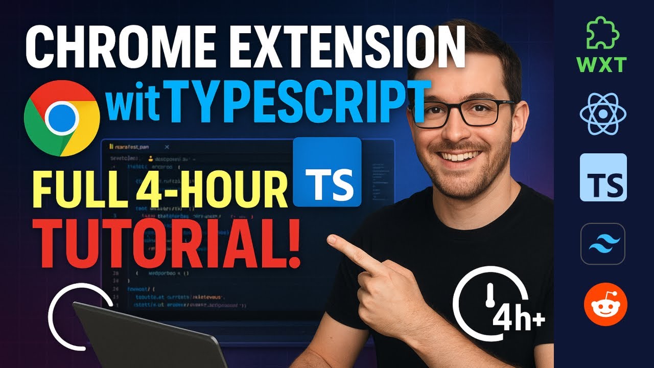 Build a Chrome Extension with React, TypeScript, WXT, & Tailwind CSS | Gemini API 
