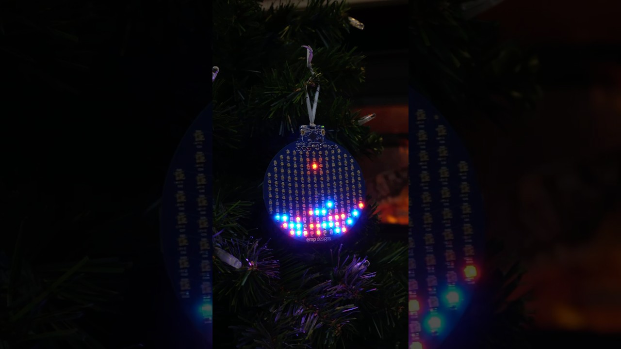 Introducing our Festive Bauble. Featuring onboard motion sensors, for an interactive LED experience🎄