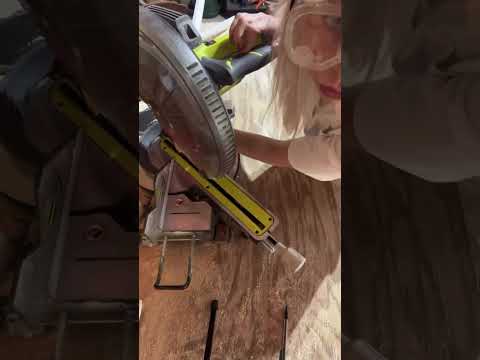 Tutorial! How to cut your own chair rail end cap! This extra step when installing chair rail creates