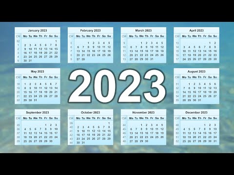 Calendar 2023