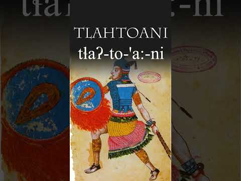 Nahuatl Word of the Week 88: TLAHTOANI (Ruler)