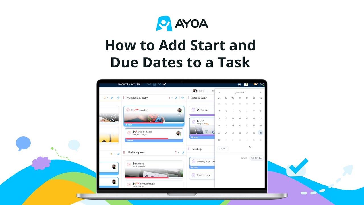 How to Add a Start Date/ Due Date to a Task