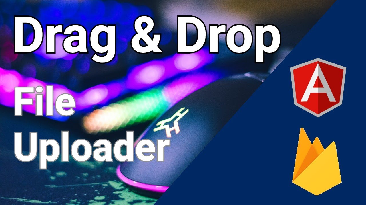 Drag & Drop file uploader with Angular and Firebase