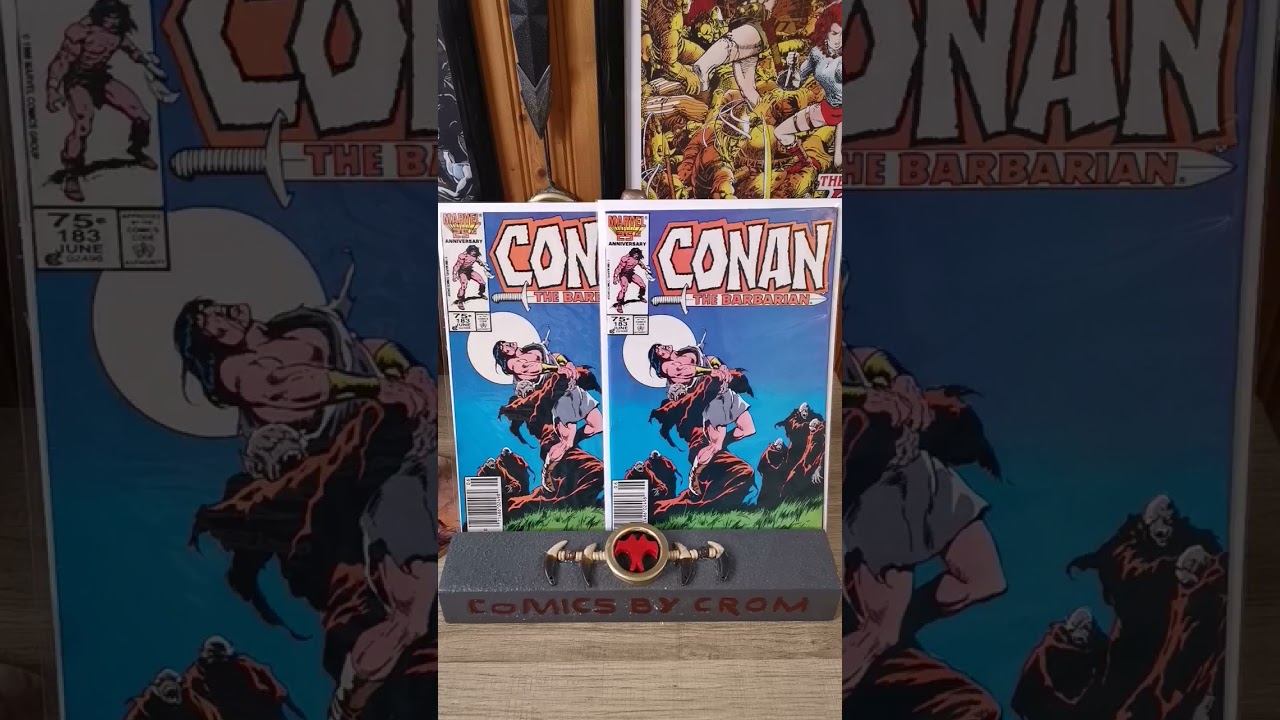 Conan the Barbarian issue 183 (Conan cover a day)