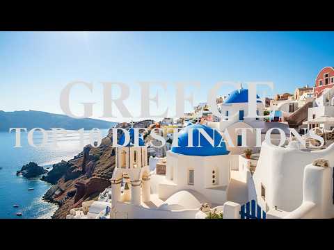 Top 10 Must Visit Destinations In Greece: Greece Travel Tales #greece
