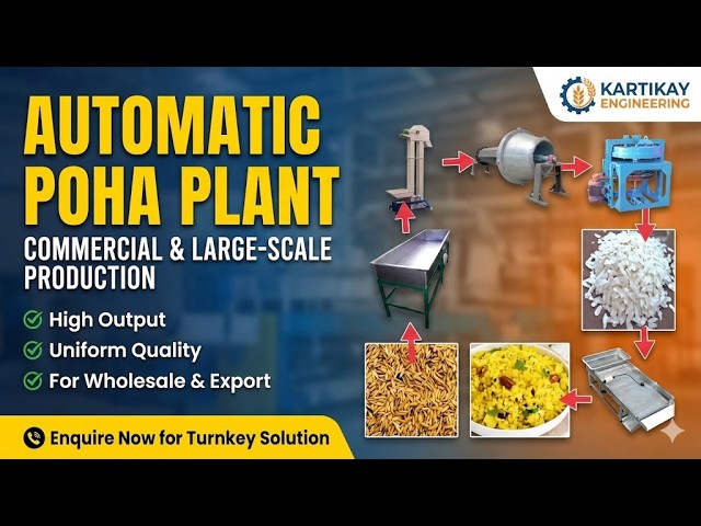 Food Processing Machine - Poha Making Machine from Ghaziabad