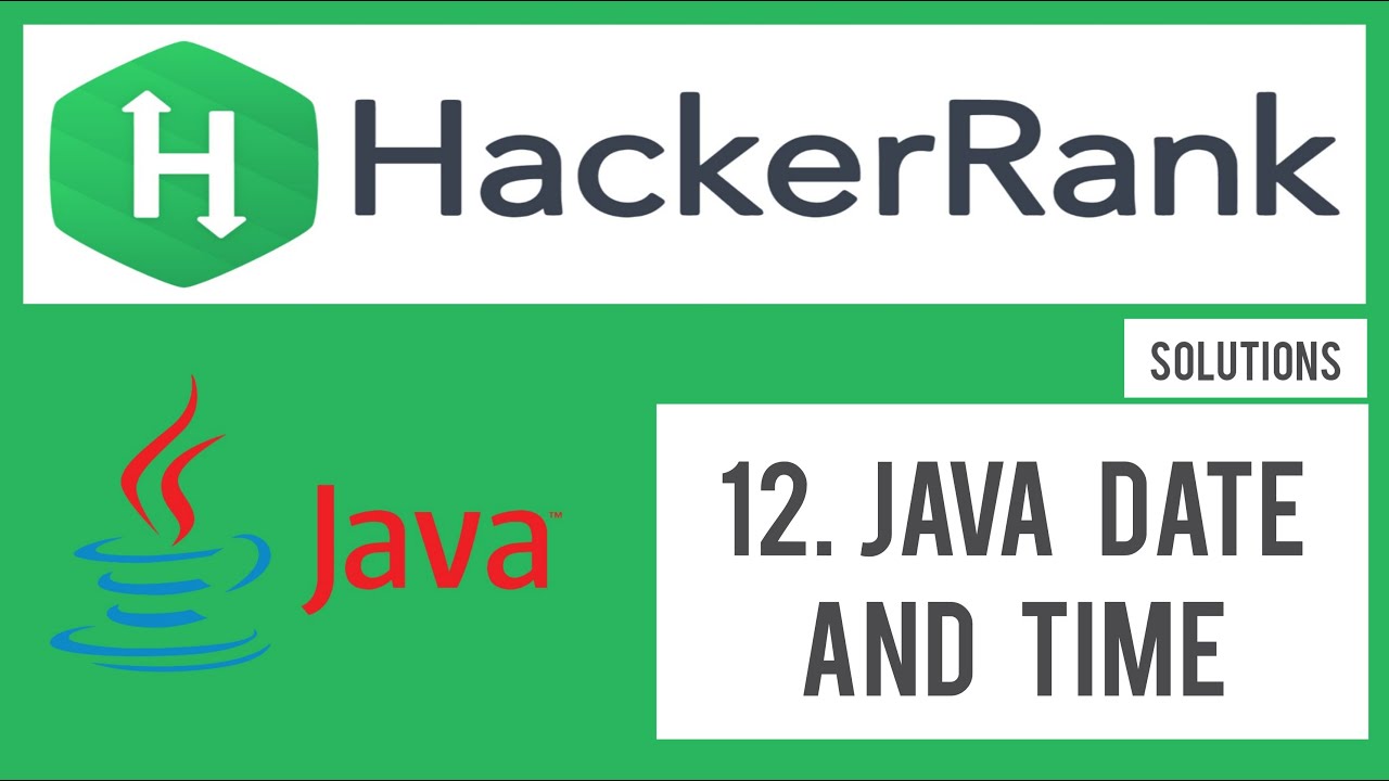 HackerRank Java | Java Date And Time | Solution | Basic Coder
