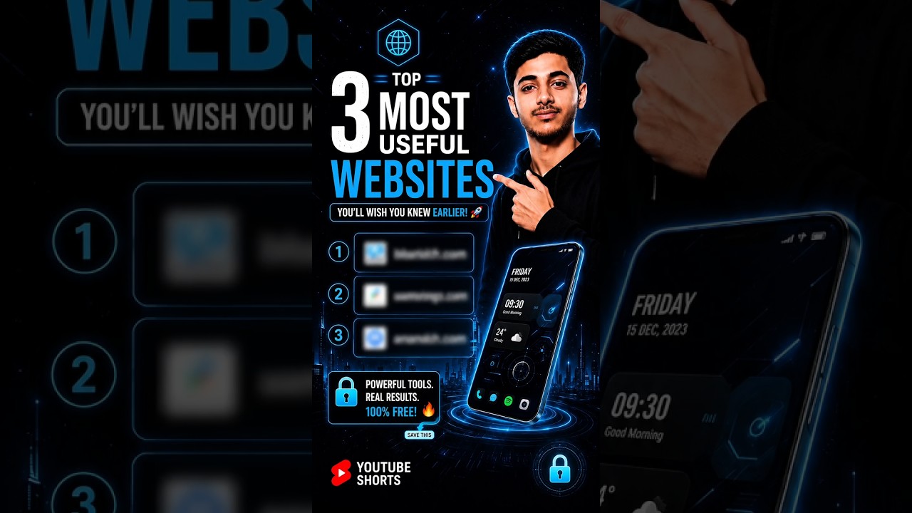 3 sites that make everything easier #website #hack #useful