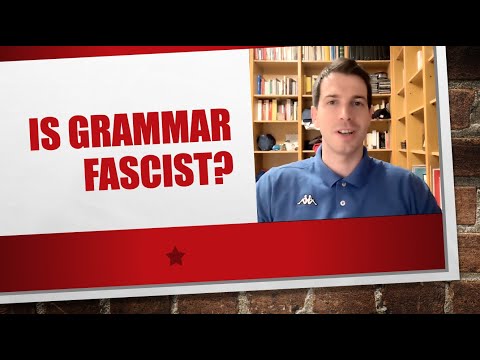 Is Grammar Fascist? (A Deleuzian perspective)