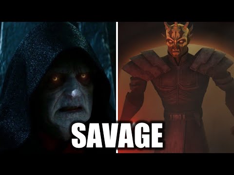 Palpatine's Point of View Savage Opress - Star Wars Explained