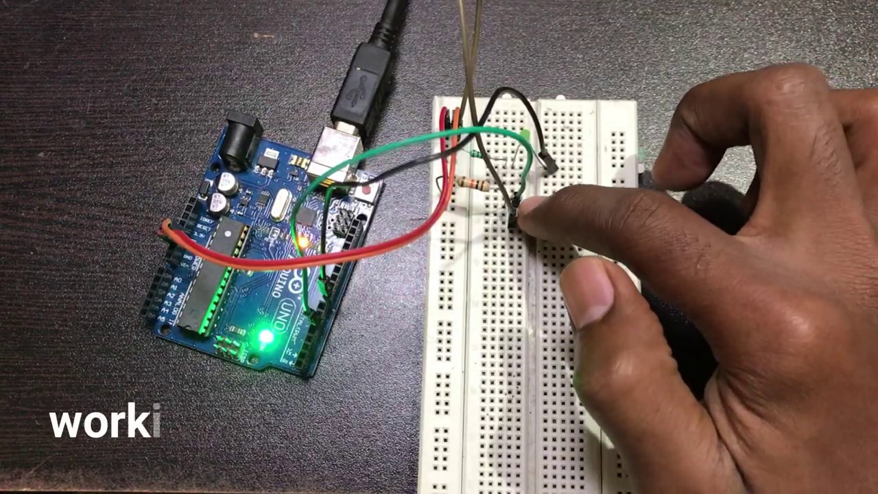 Push button interfacing with arduino uno | arduino tutorial | nileshhadalgi