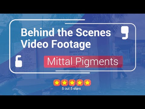 Mittal Pigments, Kota- Behind the Scenes - Corporate Video