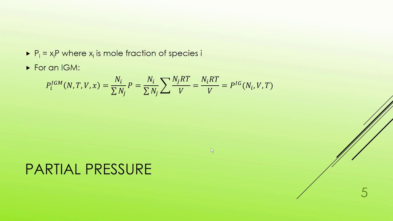 07b Ideal Gas Mixtures