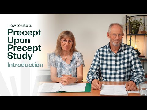 How to Study the Bible using Precept Upon Precept - Introduction (Precept Pathway)