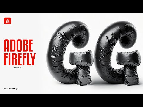 Adobe Firefly AI text effect Tutorial