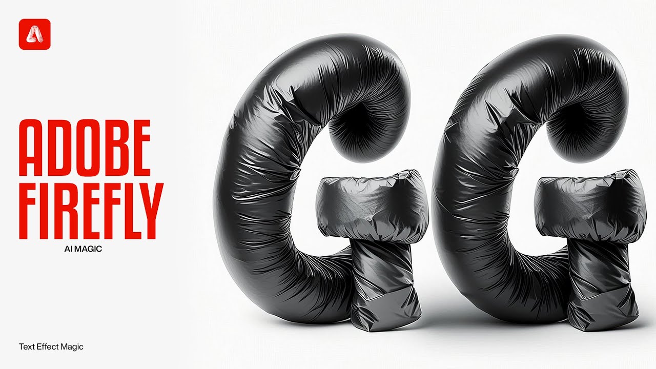 Adobe Firefly AI text effect Tutorial