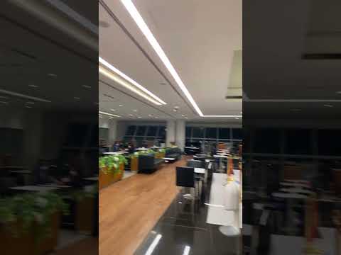 Ethiopian airlines premium lounge in Bole International Airport Addis #shorts #travel #food #foodie