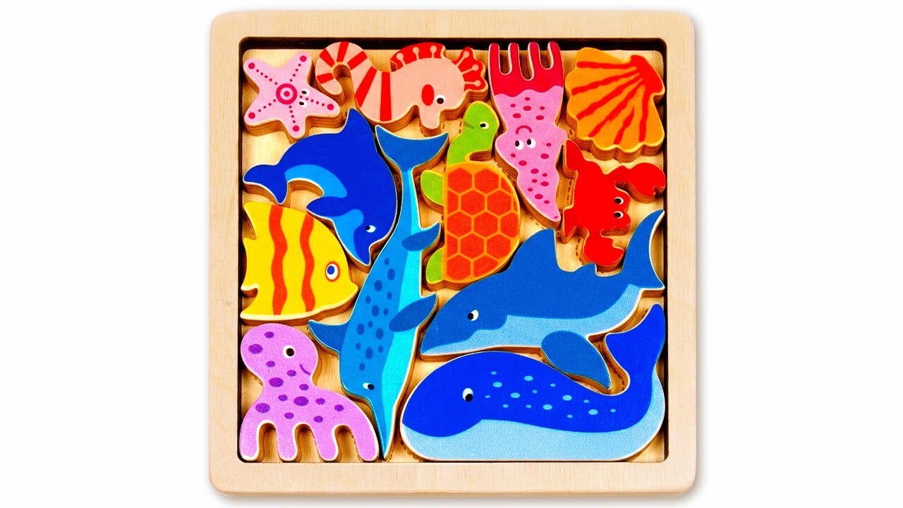 Sea Animals Puzzle Adventure 🌊🐠 Ocean Matching Fun
