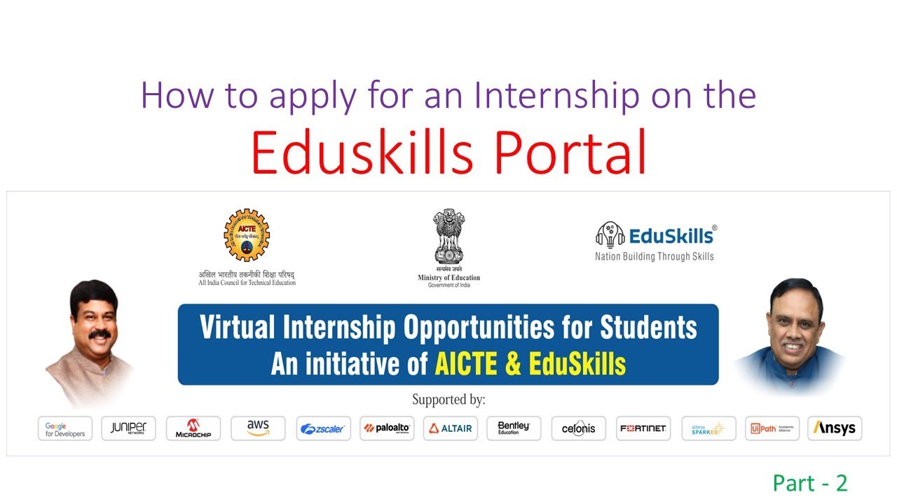 🎓 How to Apply for Eduskills Internship | AICTE Internship  |  Step-by-Step Guide 🚀 Part - 2