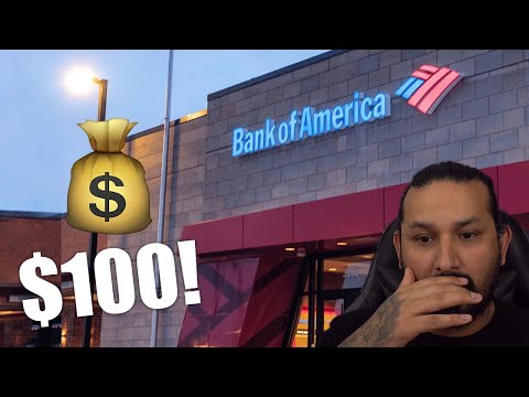 $100 Bank of America Checking Bonus!