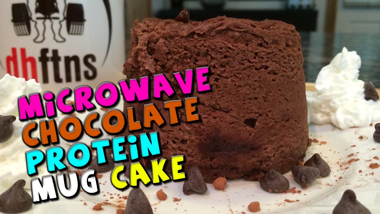 Microwave Chocolate PROTEIN Mug Cake Recipe