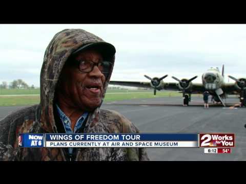 Wing of Freedom Tour is at Tulsa International Airport
