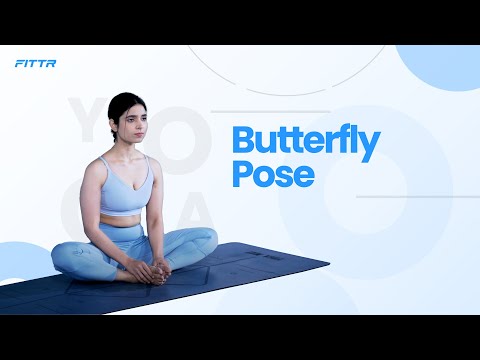 How To Do Butterfly Pose/ Baddha Konasana | Exercise Video