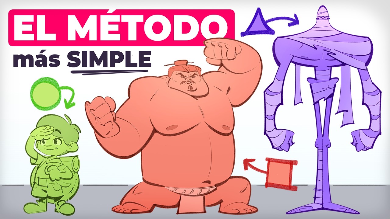 Cómo Diseñar PERSONAJES ÚNICOS (Guía Completa)