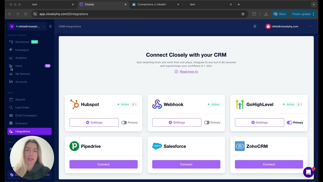 GoHighLevel & LinkedIn Integration