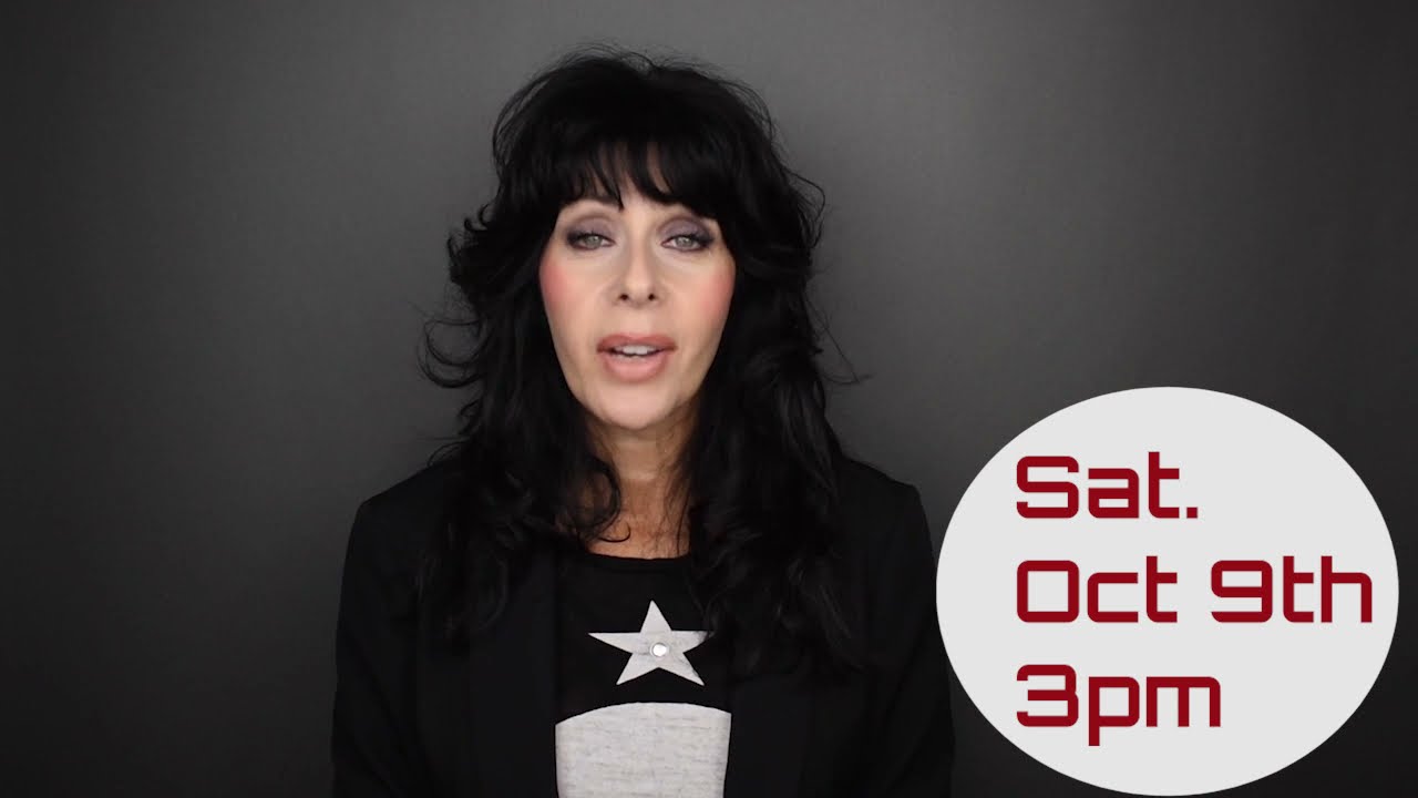 Workshop October 9th at 3pm Hosts by Toni Vitale