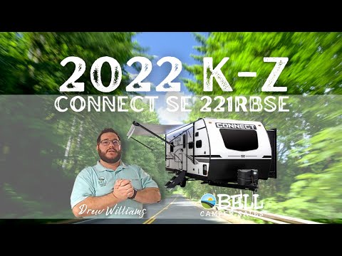 *Roomy Rear Bath* 2022 KZ Connect SE 221RBSE Ultra Lightweight Travel Trailer at BellCamperSales.com