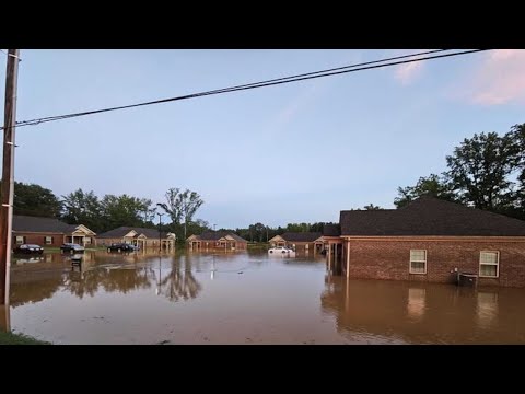 Residents, pets rescued from flooded Harvest apartments after Sunday’s storms