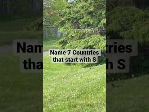 Can you Name 7 Countries that start with Letter S..👀👀🤣🤣🤩🤩🌇🌇😇😇😍😍