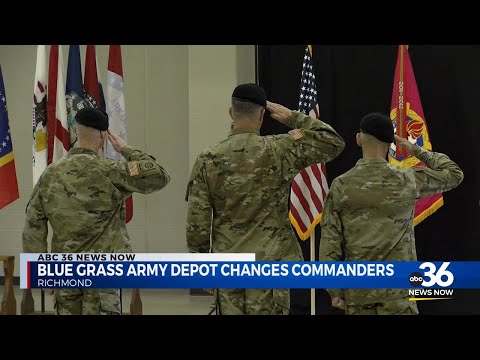 Bluegrass Army Depot changes commanders