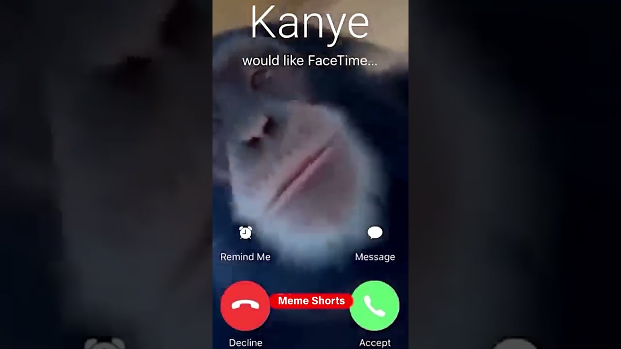 FaceTime with Kanye 😂 | #Shorts