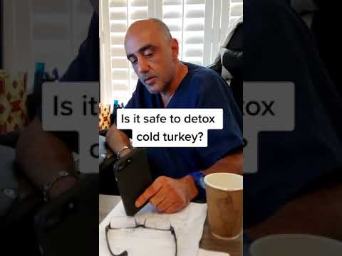 Is it safe to detox cold turkey?