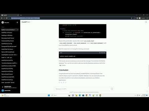 import mysql connector pip install