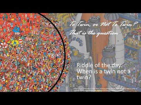 To Twin or not to twin, and when is a twin not a twin?