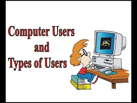 What is Computer Users and its types?