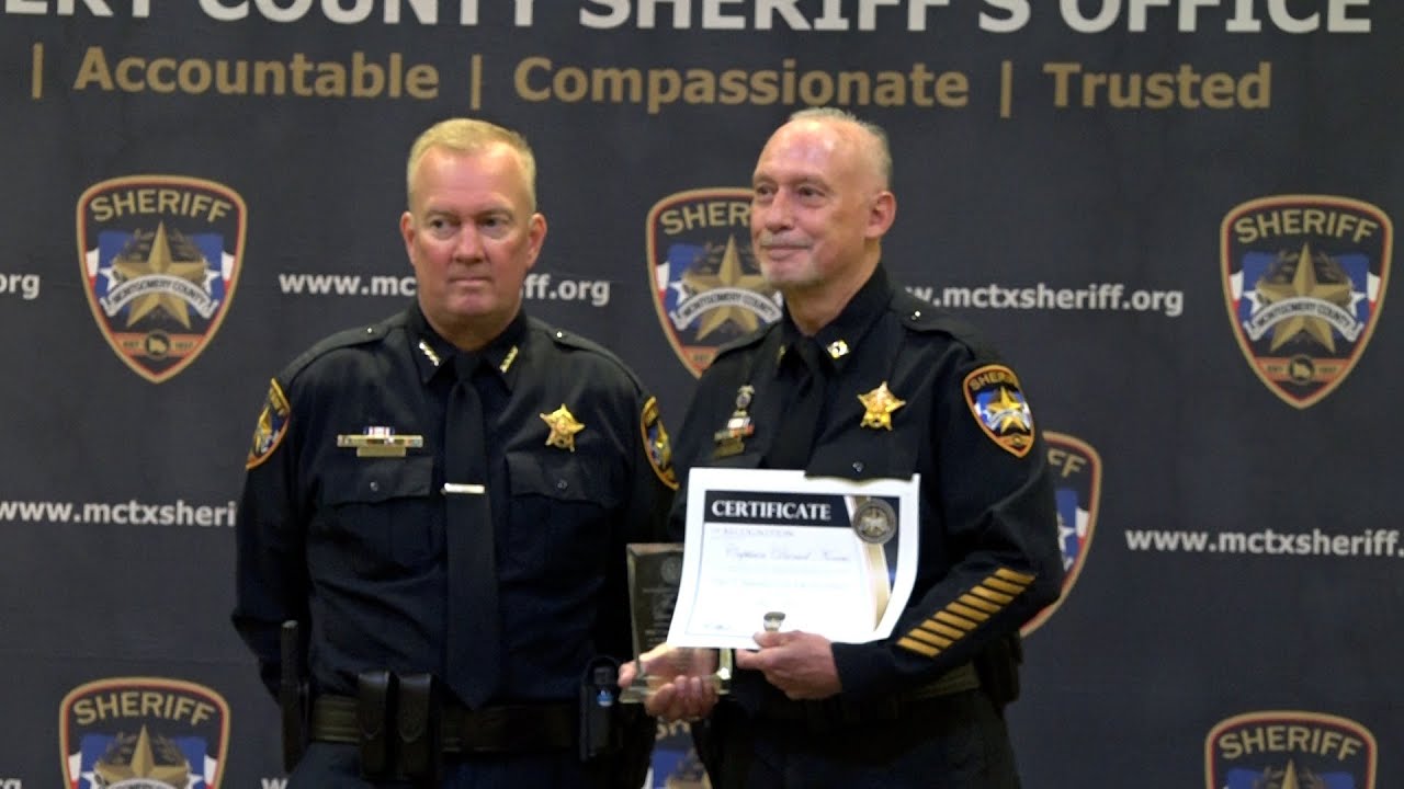 050923 MONTGOMERY COUNTY SHERIFF'S OFFICE PROMOTION AND AWARDS CEREMONY