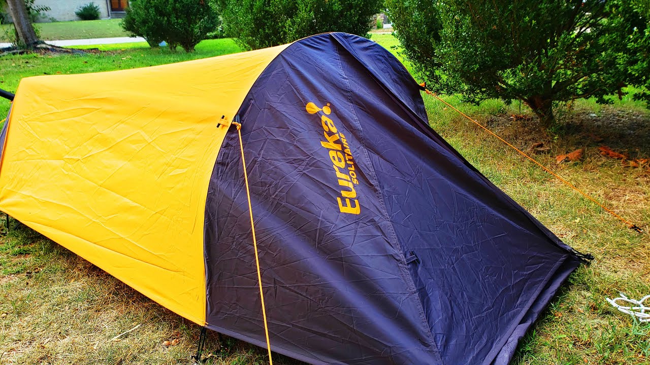 EUREKA! Tent Review - Eureka Solitaire tent Kayak Camping Ep3