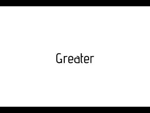 How to pronounce Greater / Greater pronunciation