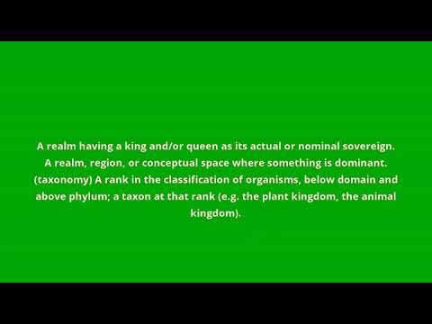 what is the meaning of kingdom.