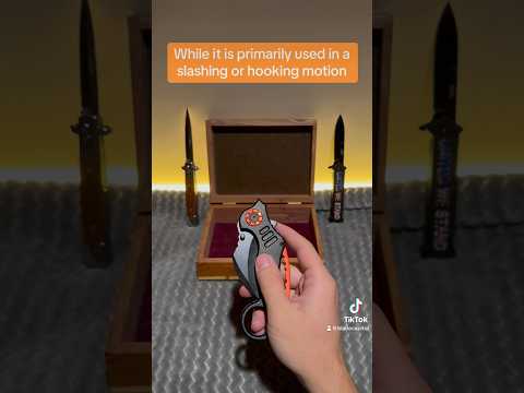 What is a karambit knife? TikTok handle @bladecapitol for more content. #karambit #pocketknives