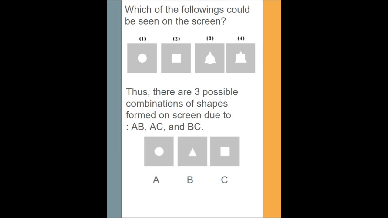Science Primary PSLE Example on Light and Shadow. #spatialreasoning #primaryscience #primaryschool
