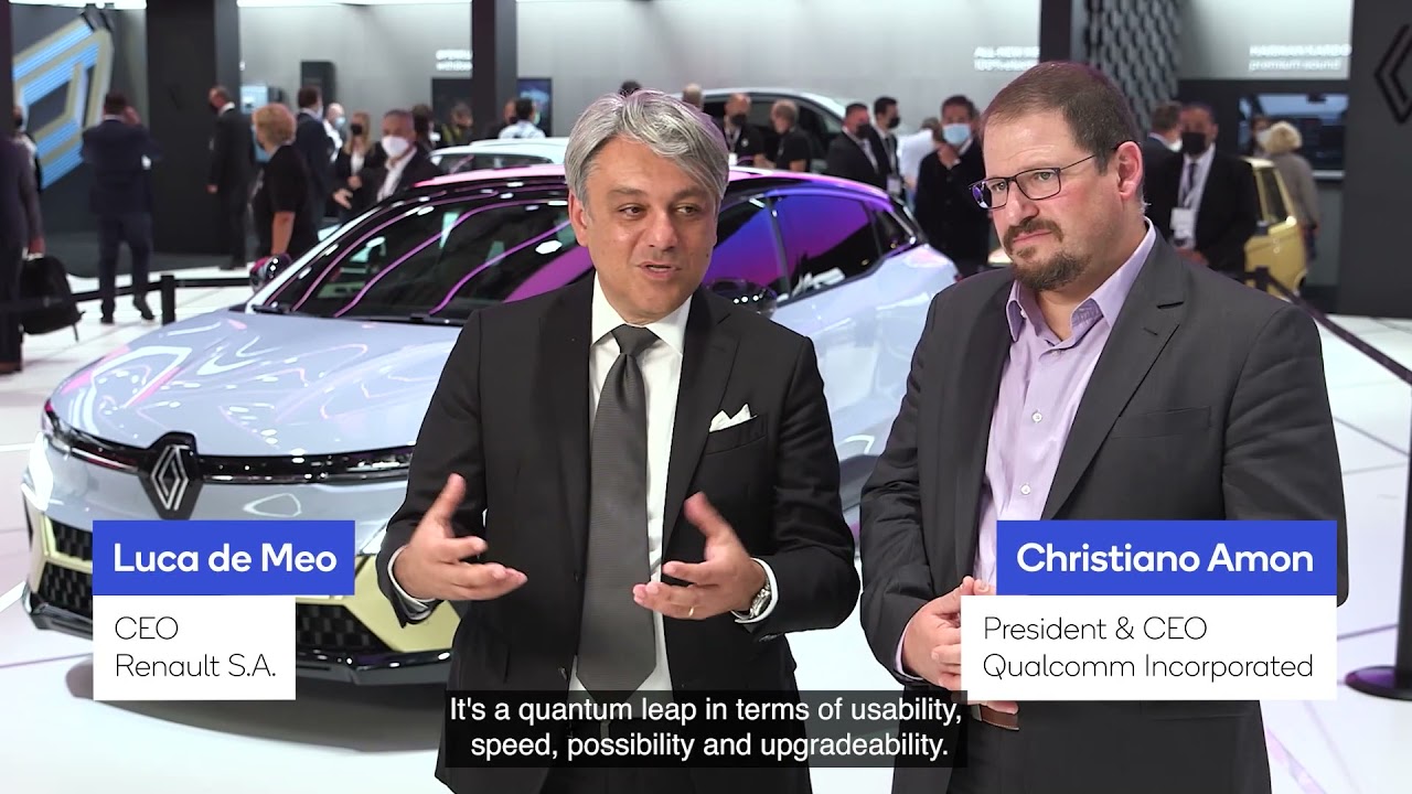IAA Mobility 2021: Qualcomm and Renault evolve the in-vehicle experience