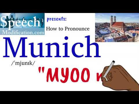 How to Pronounce Munich