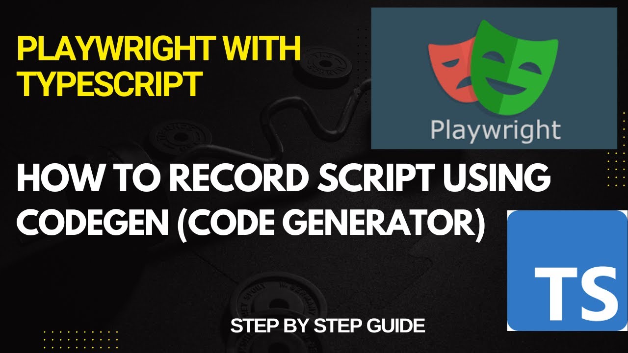How to Record Script in Playwright using Code generator(codegen) with different options