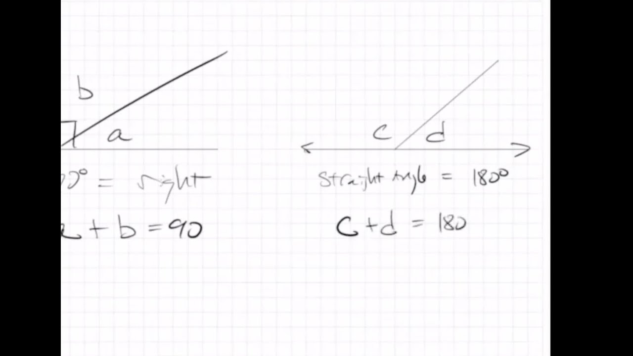 Geometry:  Complementary and Supplementary Angles Worksheet